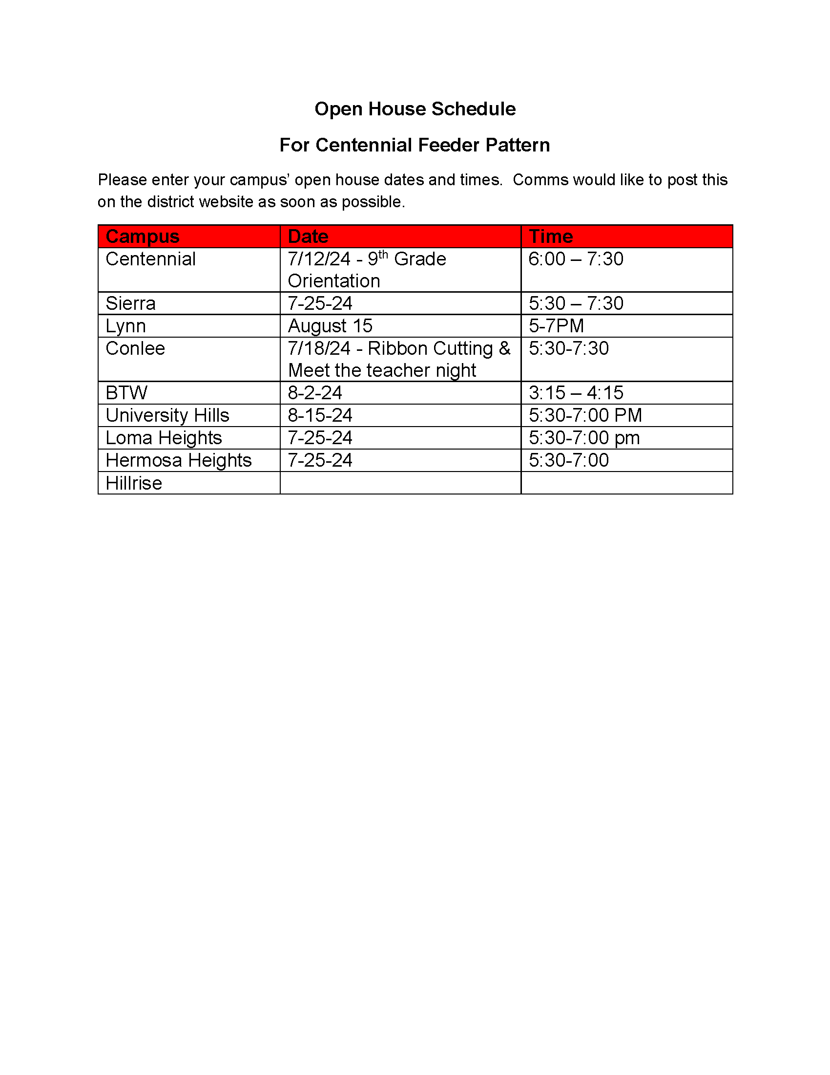 Documents | Las Cruces Public Schools