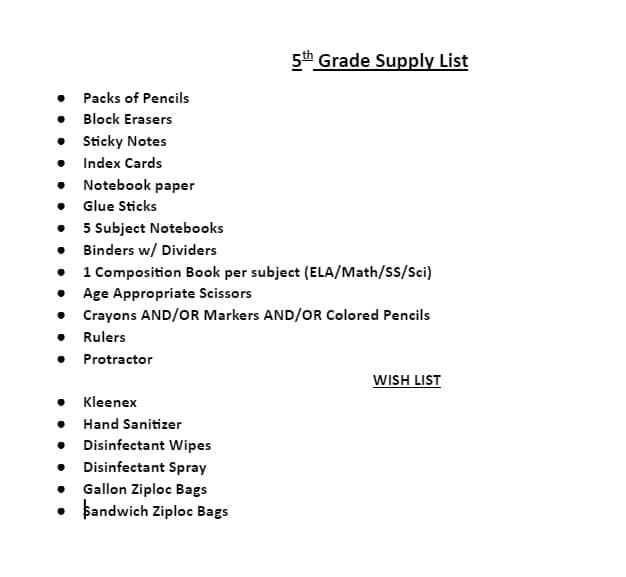 Documents | Hunt Elementary