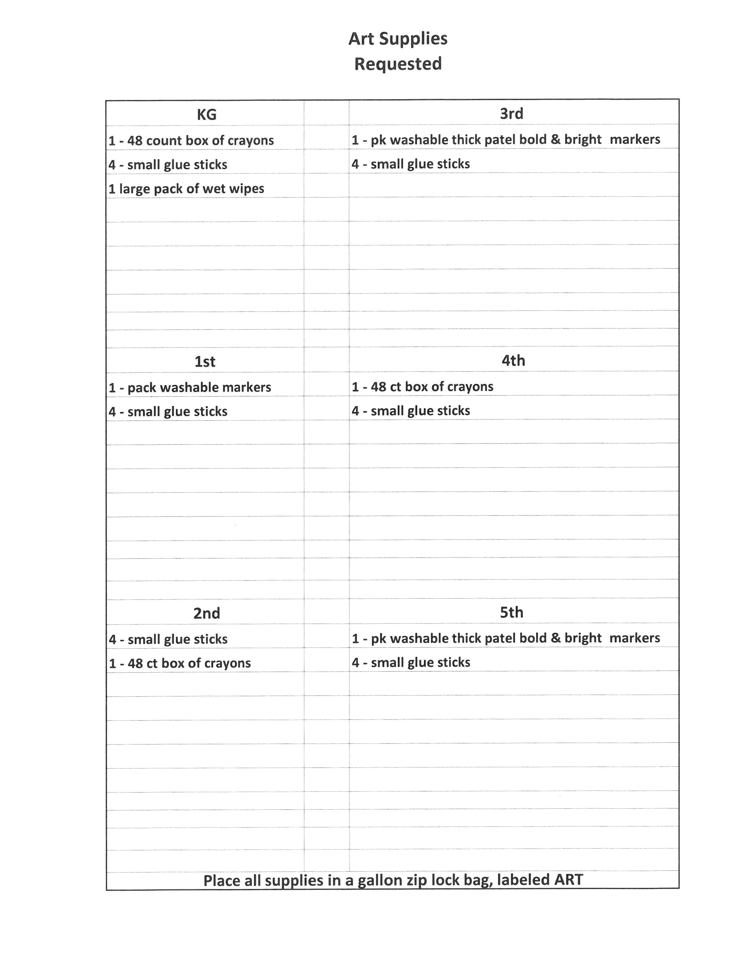 Documents | Taylor Ranch Elementary School