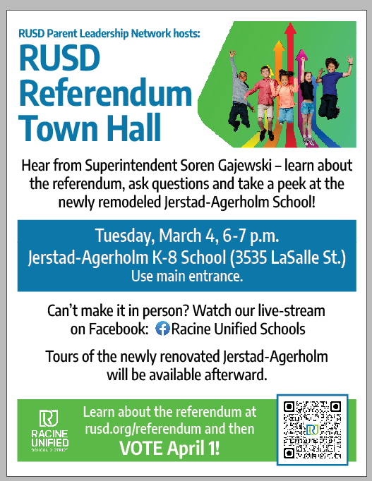 2025 Referendum | Racine Unified School District