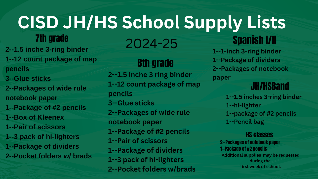 Documents | Colmesneil ISD